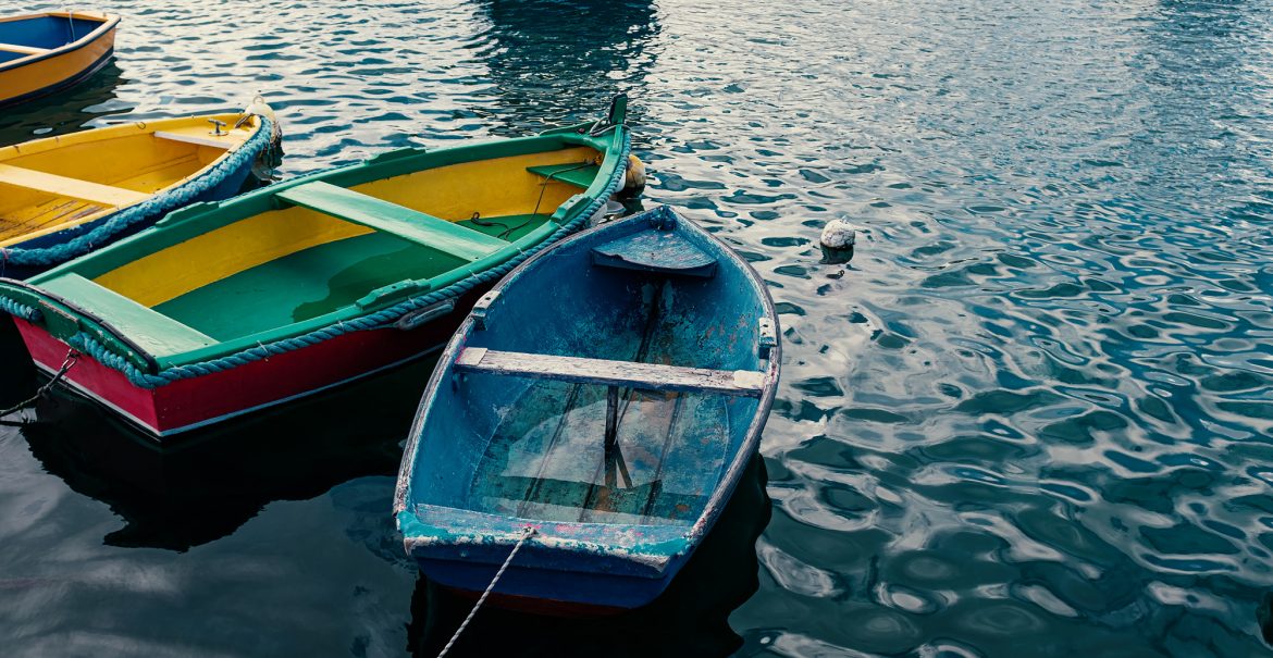 Colorful Boats in Il-Brolli | Brandon O'Neal